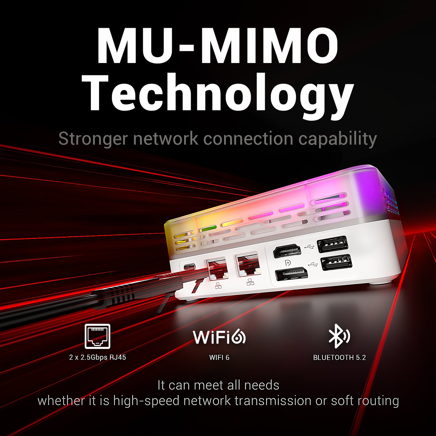 FIREBAT MN56 Mini PC (AMD Ryzen 7 8745HS)