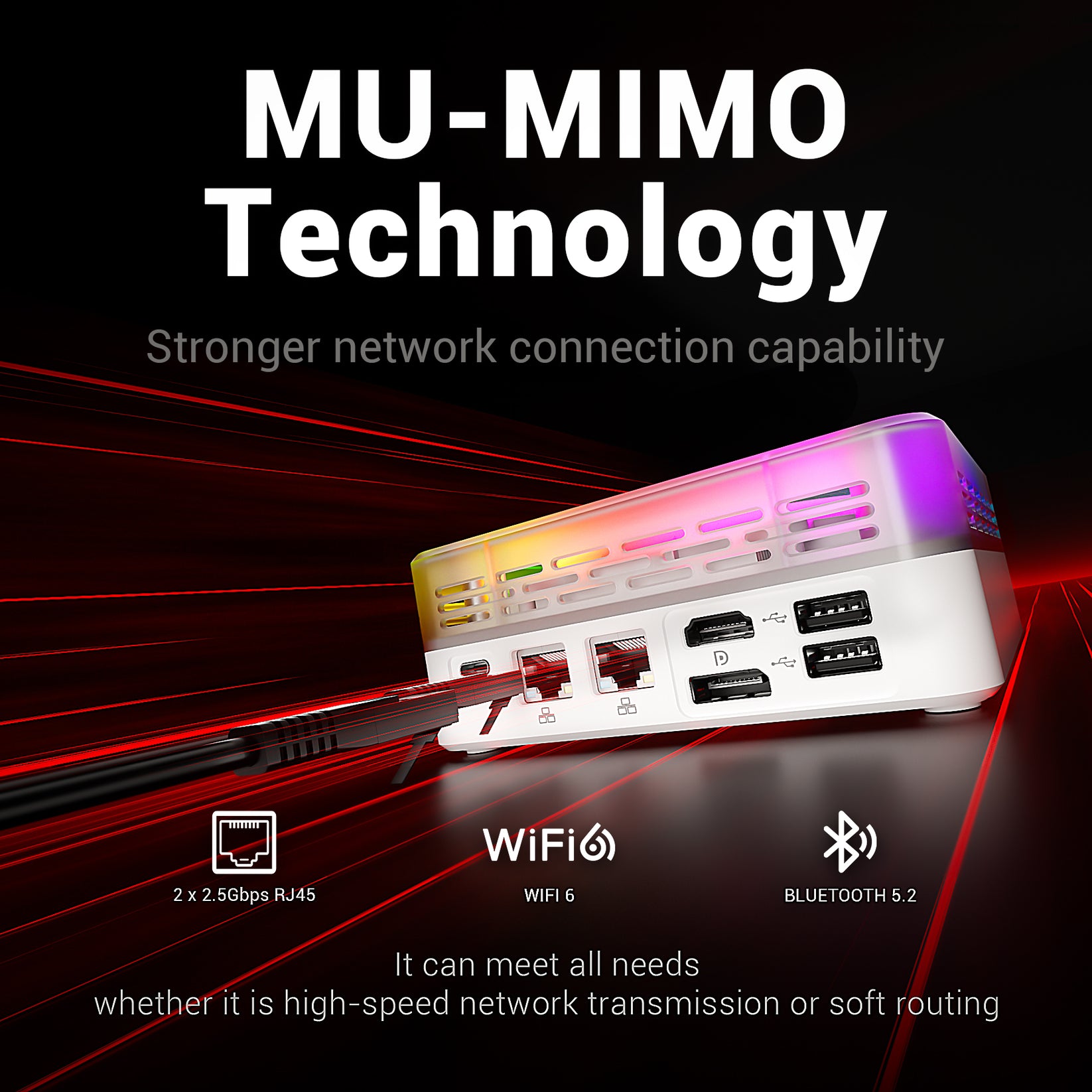 FIREBAT MN56 Mini PC (AMD Ryzen 7 8745HS)