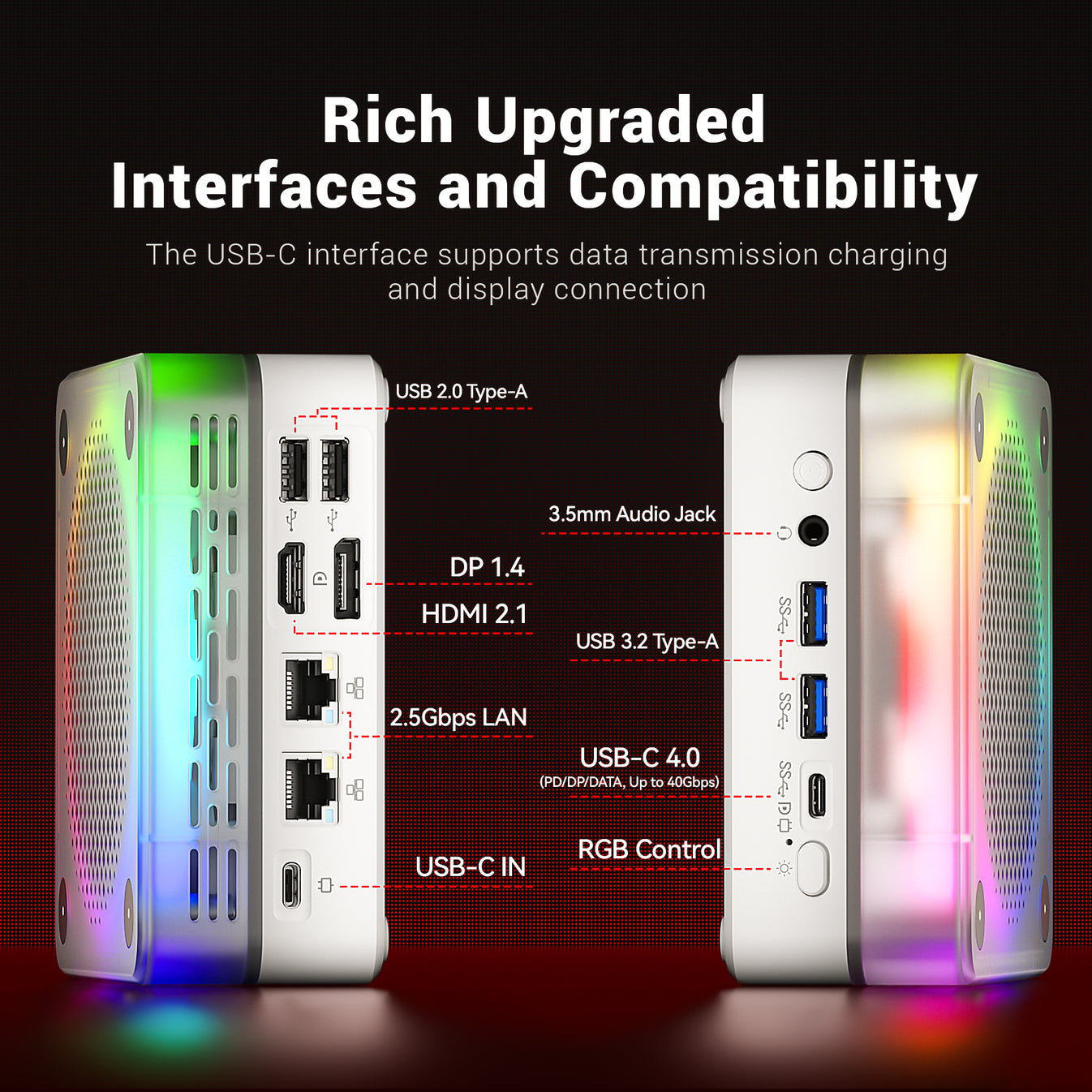 FIREBAT MN56 Mini PC (AMD Ryzen 7 8745HS)